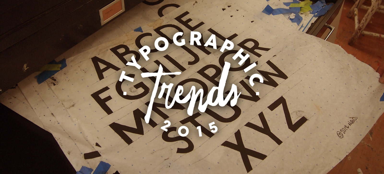 Typographic trends for 2015 | Studio Kmzero Blog